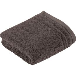 Vossen Gaestehandtuecher &raquo;Vienna Style Supersoft&laquo; im Set, supersoft Baumwolle grau Walkfrottee, Baumwolle B/L: 30cmx50cm, 3 Stk., 3 G&auml;stehandt&uuml;cher (30x50cm)
