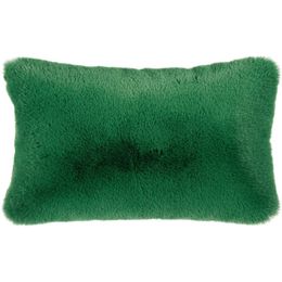 Pad Dekokissen &raquo;Evita&laquo; Kunstfell gr&uuml;n Polyester B/L: 35cm x 60cm, 1 Stk.