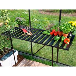 Vitavia Pflanztisch BxTxH: 120x56x81 cm schwarz B/H/T: 120cm x 81cm x 56cm