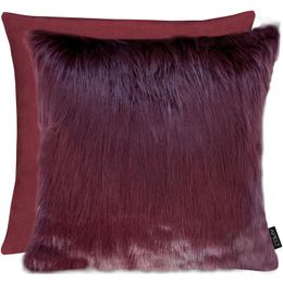 Apelt Dekokissen &raquo;Lars&laquo; rot Obermaterial: 50% Polyester, 50% Polyethylen B/L: 46cm x 46cm, 1 Stk.