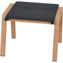 siena GARDEN Hocker &raquo;CATANIA&laquo; Aluminiumgestell in teaklook, Ranotex Bezug, Dining Hocker braun B/H/T: 51cm x 44cm x 57cm