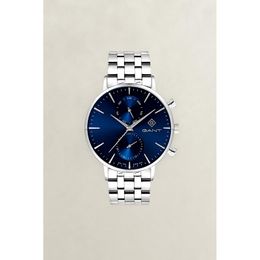 Gant Herren Quarzuhr &raquo;Park Hill Day&laquo; Armbanduhr, Herrenuhr, Edelstahlarmband, analog, Tag, Wochentag Einheitsgr&ouml;&szlig;e