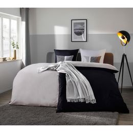 OTTO home Wohndecke &raquo;Plaid Sofia&laquo; mit tollen Fransen, Kuscheldecke grau Baumwolle, Polyacryl B/L: 130cm x 170cm