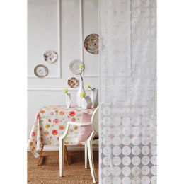 Apelt Vorhang &raquo;Samba&laquo; &Ouml;sen 1 Stk. tlg. HxB: 245x122 grau Ausbrenner, Polyester, Viskose 245cm, &Ouml;sen, 122cm