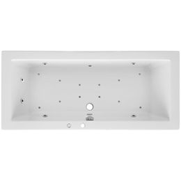 Ottofond Whirlpool-Badewanne &raquo;Cubic&laquo; H&ouml;he 62,5 cm Typ Premium, chrom wei&szlig; Sanit&auml;racryl Einheitsgr&ouml;&szlig;e