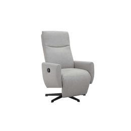 Home Affaire Relaxsessel &raquo;Kilvo, TV-Sessel und Schlafsessel&laquo; mit Dreh und Relaxfunktion grau 100% Polyester Webstoff, Drehfunktion, B/H/T: 68cm x 