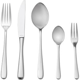 R&ouml;sle R&Ouml;SLE Besteck-Set &raquo;PASSION&laquo; sp&uuml;lmaschinengeeignet silber Edelstahl 18/10 60 Stk.