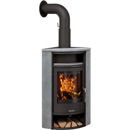 Oranier Kaminofen &raquo;&raquo;Polar Eck&laquo; Speckstein&laquo; Eck-6,5 kW schwarz