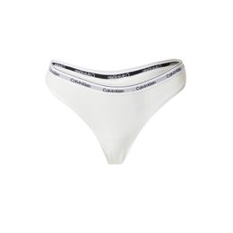 Calvin Klein Underwear Thong female size M Light grey / Black / White