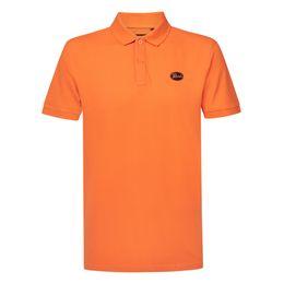 PETROL INDUSTRIES Poloshirt Herren Gr&ouml;&szlig;e S orange