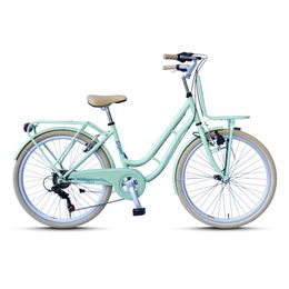 WYNN Kinderfahrrad &raquo;Kinderfahrrad 24 Zoll Shimano Tourney 6 Gang V-Brake Kinder KID1.0&laquo; 6 Gang Shimano Tourney Schaltwerk Kettenschaltung 38cm, 24 