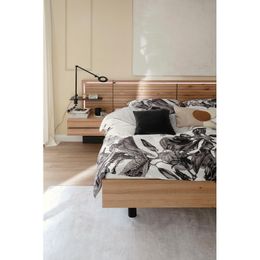 Sch&ouml;ner Wohnen Kollektion SCH&Ouml;NER WOHNEN-Kollektion Bettw&auml;sche &raquo;Amalia&laquo; 2 Stk. aus best&auml;ndigerer Baumwolle grau Satin, Obermaterial: 100% Baumwolle B/L: 135cm x 200cm, 1 Stk., 