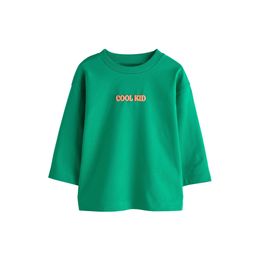 next Shirt Jungen Gr&ouml;&szlig;e 110 smaragd / orange