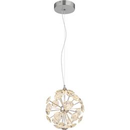 Globo LIGHTING H&auml;ngeleuchte &raquo;VIRINA&laquo; LED-Modul 1 Stk. Warmwei&szlig; H&auml;ngelampe Esszimmer-Leuchte Esstischleuchte Wohnzimmer &Oslash; 28cm H: 150cm, 1 Stk.