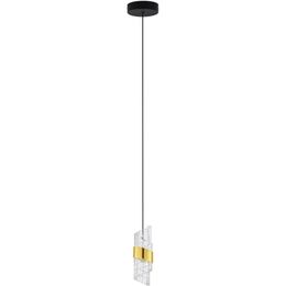 NOVA LUCE Pendelleuchte &raquo;SENECA&laquo; LED-Modul 1 Stk. Warmwei&szlig; 1, &Oslash; 6,5cm H: 150cm, 1 Stk.