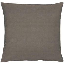 Apelt Dekokissen &raquo;Imperial&laquo; Kissenh&uuml;lle ohne F&uuml;llung, 1 St&uuml;ck schwarz Seide B/L: 46cm x 46cm, 1 Stk.