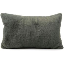 G&ouml;zze Dekokissen &raquo;Uni Flauschkissen LaPit&laquo; grau Polyester B/L: 30cm x 50cm, 1 Stk.