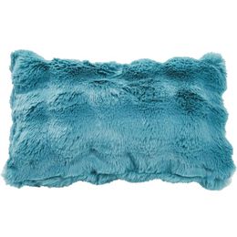 done. Dekokissen &raquo;Aura&laquo; 3D Wellenstruktur blau Polyester B/L: 30cm x 50cm, 1 Stk.