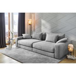 Jockenh&ouml;fer Big-Sofa &raquo;Milano XXL, B: 290 cm&laquo; mit Zierkissen, Relaxfl&auml;che 120x240 cm, Federkern grau Korpus: 100% Polyester;Kissen: 100% Polyester B/H/T: 290cm x 