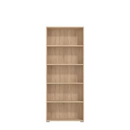 OTTO home Aktenregal &raquo;Tomar Regal B&uuml;cherregal&laquo; B&uuml;cherregal mit viel Stauraum, Ma&szlig;e (B/T/H): 70/24,5/176,5 cm braun B/H/T: 70cm x 176,5cm x 24,5cm