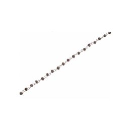 Firetti Damen Kette ohne Anh&auml;nger &raquo;Schmuck Geschenk Silber 925 Halsschmuck Halskette Edelstein&laquo; Made in Germany - mit Rubin, Labradorit oder Pyrit 