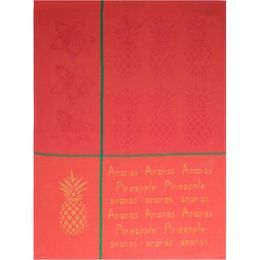 stuco Geschirrtuch &raquo;Tropic Fruits - Jacquard&laquo; bunt 50% Baumwolle, 50% Leinen 3 Stk., 50 % Baumwolle 50 % Leinen