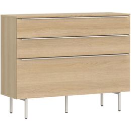 Tom Tailor HOME Kommode Lowboard, Breite 110 cm,1 Klappe,2 Schubladen, viel Stauraum Holzwerkstoff, Melamin, Spanplatte B/H/T: 110cm x 89cm x 42cm, 