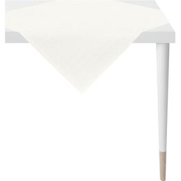 Apelt Mitteldecke &raquo;3900 Uni / OUTDOOR, Sommerdeko, Sommer&laquo; mit Fleckschutz beige Polyacryl B/L: 85cm x 85cm, 1 Stk., quadratisch