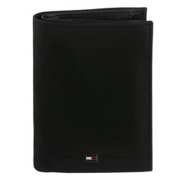 Tommy Hilfiger Herren Geldb&ouml;rse &raquo;JOHNSON N/S WALLET W/COIN POCKET&laquo; aus echtem Leder im Hochformat schwarz Einheitsgr&ouml;&szlig;e