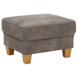 OTTO home Polsterhocker &raquo;Conville&laquo; Passend zur Servie "Conville", mit Federkern braun 100% Polyester B/H/T: 63cm x 48cm x 74cm, Luxus-Microfaser 