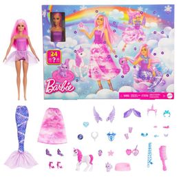Barbie Spielzeug-Adventskalender &raquo; Fantasy Adventskalender&laquo; ab 3 Jahren pink Einheitsgr&ouml;&szlig;e