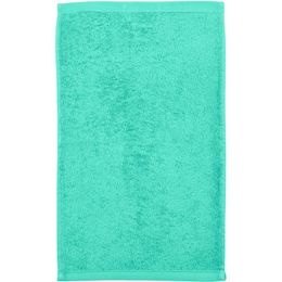 Ross Gaestehandtuecher &raquo;Vita 4004&laquo; Bestickung Ross-Emblem blau Frottier, Obermaterial: 100% Baumwolle B/L: 30cmx50cm, 6 Stk., Frottier