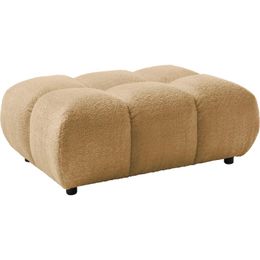 Home Affaire Polsterhocker &raquo;Cozy Bubble, mit eleganter Steppung, weich gepolstert, 108x73 cm&laquo; 1 Stk. tlg. passend zum Sofa und dem drehbaren Sessel 