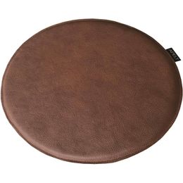 Apelt Stuhlkissen &raquo;Zumi&laquo; braun Viskose B/L: 34cm x 34cm, 1 Stk.