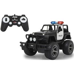 Jamara RC-Auto &raquo;Jeep Wrangler Police&laquo; schwarz Einheitsgr&ouml;&szlig;e RC-Auto
