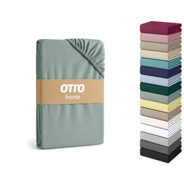 OTTO home Spannbettlaken &raquo;Cremona f&uuml;r Matratzen bis 30 cm H&ouml;he&laquo; NEU! 96% Baumwolle & 4% Elasthan, in Basic, Komfort & Premium Qualit&auml;t Jersey (145 g/m