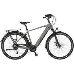FISCHER BIKE Fischer Fahrrad Unisex FISCHER Fahrrad &raquo;VIATOR MOVE 01 474 D&laquo; 8 Gang Shimano Acera RD-M3020-8 Schaltwerk Heckmotor grau 52cm, 28 Zoll (71,12cm)