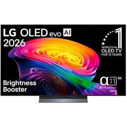 LG OLED-Fernseher &raquo;OLED55C68LA&laquo; 139 cm/55 &prime;&prime; Smart-TV schwarz 4K AI Super Upscaling und Dynamic Tone Mapping sowie AI Sound Pro (virtueller 11.1.2 