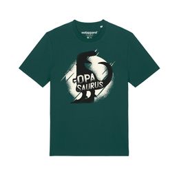 Watapparel T-Shirt ' Opasaurus ' Herren Gr&ouml;&szlig;e XL dunkelgr&uuml;n / mischfarben