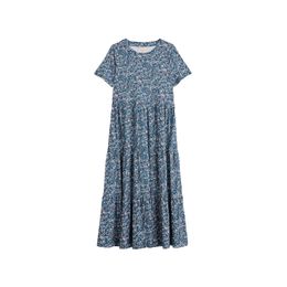 Seasalt Cornwall Kleid 'Line Strokes' Damen Gr&ouml;&szlig;e 44 nachtblau / royalblau / wei&szlig; Sommerkleid