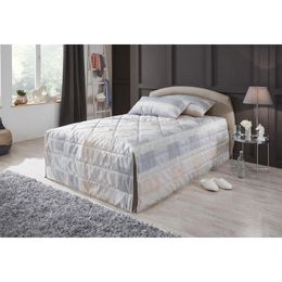 Westfalia Schlafkomfort Tagesdecke beige Polyester B/L: 197cm x 250cm