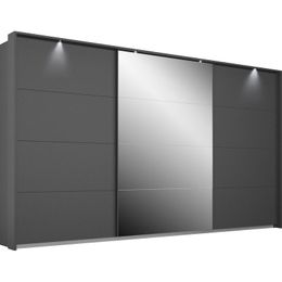 Rauch Schwebet&uuml;renschrank &raquo;Kleiderschrank Schrank Garderobe Schlafzimmerschrank Ankleide KEPAN&laquo; optional mit Beleuchtung, Breiten: 211-368 cm, H&ouml;hen 