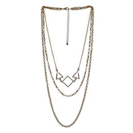 Firetti Damen Collier &raquo;Schmuck Geschenk Layering Geometric Shape&laquo; Metall, L: 42 48 60 B: 1,3mm