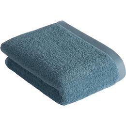 Vossen Badetuch &raquo;High Line&laquo; blau Walkfrottee, Obermaterial: 100% Baumwolle B/L: 67cmx140cm, 1 Stk., Walkfrottee