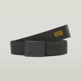 G-Star Raw G-Star Herren G-STAR Koppelg&uuml;rtel &raquo;Webbing Belt&laquo; mit Webband schwarz Einheitsgr&ouml;&szlig;e