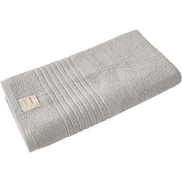 Dyckhoff Badetuch &raquo;Nature&laquo; silber Frottier, Obermaterial: 100% Baumwolle B/L: 70cmx200cm, 1 Stk., Frottier