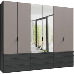 wimex Faltt&uuml;renschrank &raquo;Oxford by fresh to go, in der Breite 300cm, in 2 H&ouml;hen erh&auml;ltlich&laquo; mit Schubladen, wahlweise mit oder ohne Spiegel, mit hochwertigen