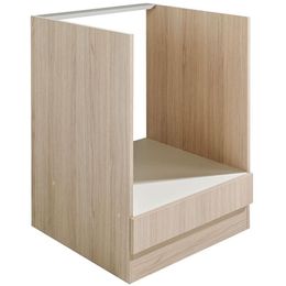 Wiho-K&uuml;chen wiho K&uuml;chen Herdumbauschrank &raquo;Filo&laquo; 60 cm breit, ohne Arbeitsplatte beige Vicenza Eiche hell, B/H/T: 60cm x 82cm x 57cm, Ma&szlig;e (B/T/H): 60/57/82cm