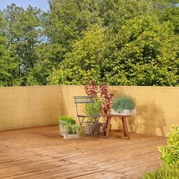 Windhager Sichtschutzzaunmatten &raquo;Bambu Solido f&uuml;r Garten, Balkon und Terrasse, 1 x 3 m&laquo; Sichschutzzaun aus Kunststoff, Blickschutz beige Polypropylen H/L: 100cm
