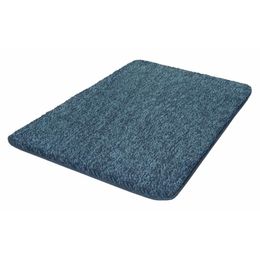 Kleine Wolke Badematte &raquo;Seattle, Badvorleger, Badezimmer Teppich&laquo; H&ouml;he 25 mm rutschhemmend beschichtet fu&szlig;bodenheizungsgeeignet Badteppich, Uni Farben mit Melange 